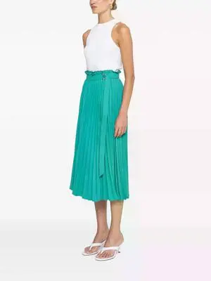 NISSA Pleated High-waisted Skirt
