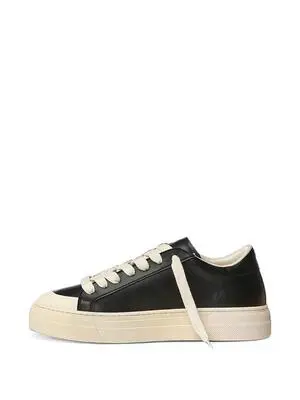 DEMNA Lace-up Leather Sneakers - Black