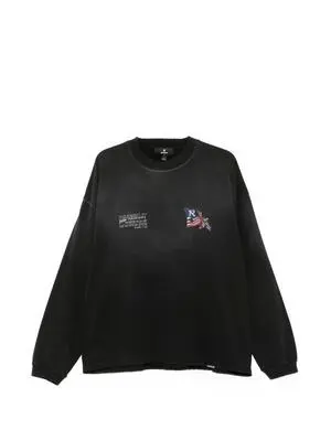 REPRESENT Graphic-print Long-sleeve T-shirt