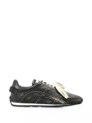 Dsquared2 Dc-642 Leather Sneakers - Black