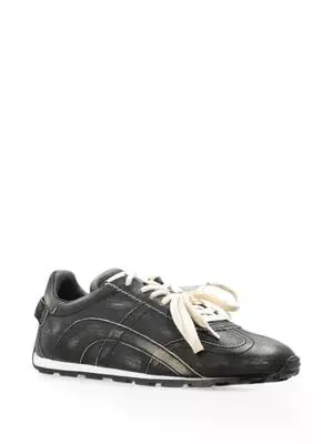 Dsquared2 Dc-642 Leather Sneakers