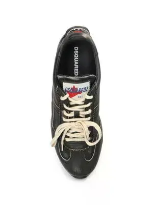 Dsquared2 Dc-642 Leather Sneakers