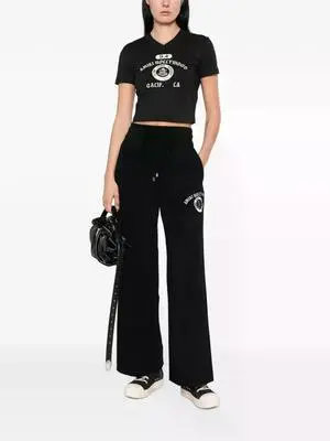 Amiri Logo-print V-neck T-shirt