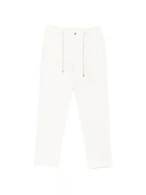 ARTE ANTWERP Pleated Drawstring Trousers - Neutrals