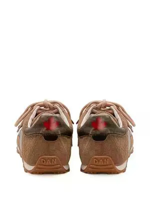 Dsquared2 Double-lace Suede Sneakers