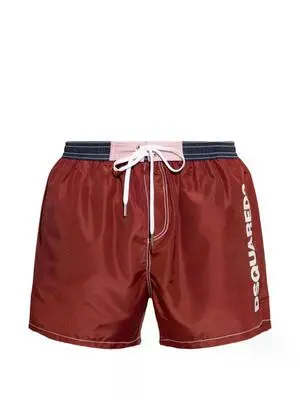 Dsquared2 Logo-print Swim Shorts - Red