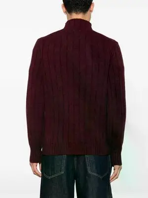 Brunello Cucinelli Ribbed-knit High-neck Sweater