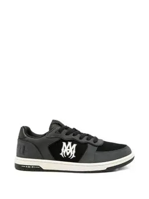 Amiri Newport Logo-plaque Panelled Sneakers - Grey