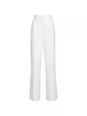 FERRAGAMO Pleated Straight-leg Trousers