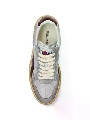 Dsquared2 Rider Panelled Leather Sneakers