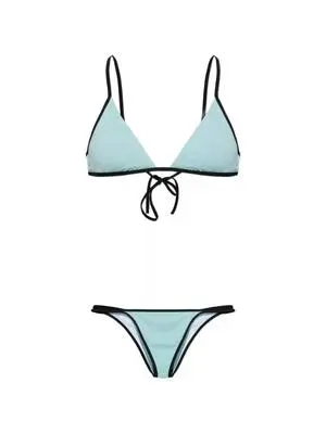 Balmain Contrast-trim Triangle Bikini