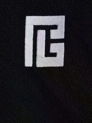 Balmain Logo-embroidered T-shirt
