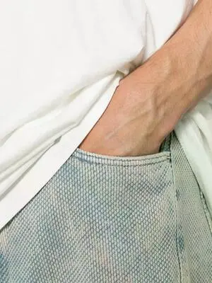 Rick Owens Honeycomb-textured Jeans