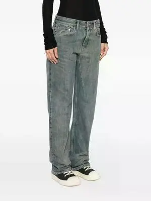 Rick Owens Faded-effect Jeans