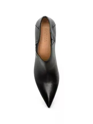 CAPASA MILANO Pointed-toe Kitten-heel Pumps