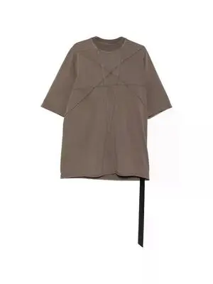 Rick Owens Pentagram-stitch T-shirt - Grey