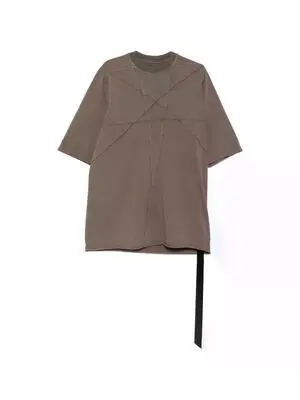 Rick Owens Pentagram-stitch T-shirt - Grey