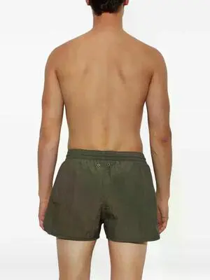 Balmain Logo-embroidered Drawstring Swim Shorts