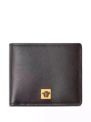 Versace Severine Leather Wallet - Brown