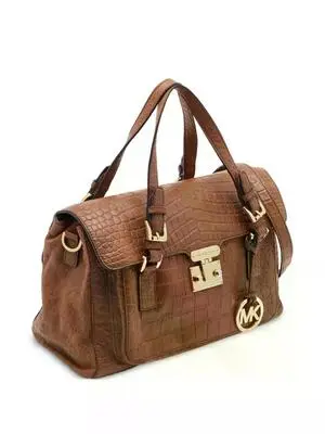 Michael Kors Croc-embossed Leather Tote Bag