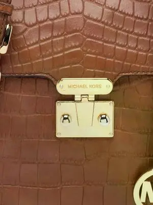 Michael Kors Croc-embossed Leather Tote Bag