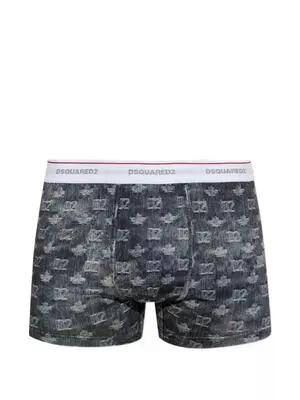 Dsquared2 Monogram-print Logo-waistband Boxers