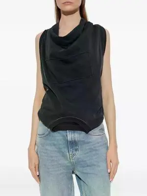 MAISON MARGIELA Twist-back Draped Tank Top