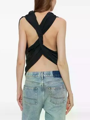 MAISON MARGIELA Twist-back Draped Tank Top