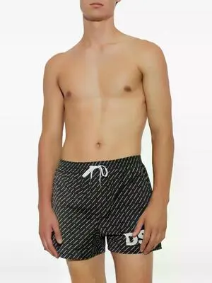 Dsquared2 Logo-print Drawstring Swim Shorts