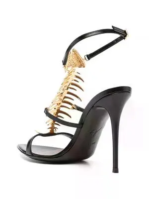 GIUSEPPE ZANOTTI Embellished Pointed-toe Sandals