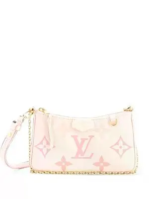 LOUIS VUITTON Easy Pouch On Strap The Pool Monogram Empreinte Giant Shoulder Bag - Pink