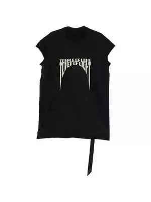 Rick Owens Graphic-print Longline T-shirt
