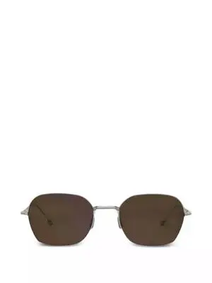 Thom Browne Titanium Rectangular Sunglasses
