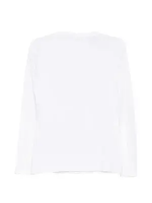 Liu Jo Logo-print Long-sleeve T-shirt - White