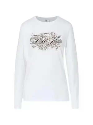 Liu Jo Long Sleeve T-shirt - White