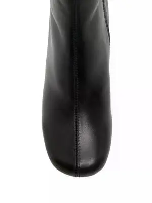 Chie Mihara Muki Geometric-pattern Leather Ankle Boots