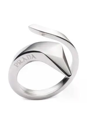 Prada Eternal Gold Snake Mini Ring - Silver