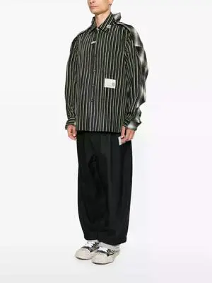 Mihara Yasuhiro Front Back Docking Long Sleeve Shirt