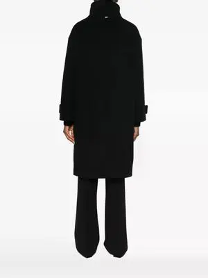 Herno Button-up Funnel-neck Coat