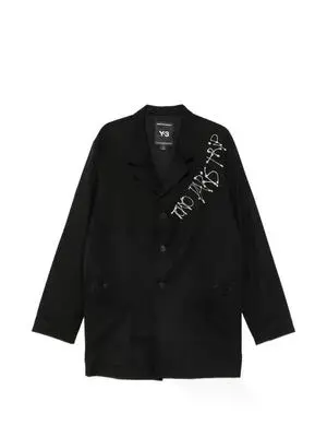 Y3 Notched Lapel Blazer