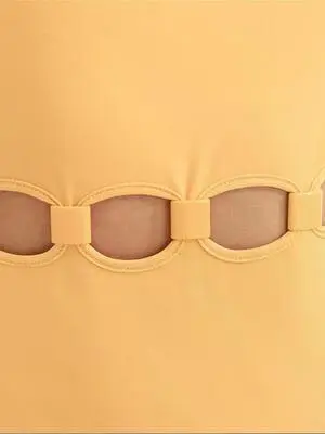 ERES Replay Cut-out Swimsuit - Yellow