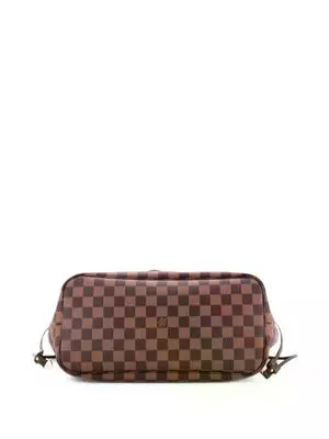 LOUIS VUITTON Neverfull Damier Mm Tote Bag - Brown