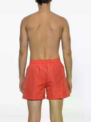 Paul Smith Burnt- Zebra-logo Swim Shorts