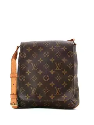LOUIS VUITTON Monogram Canvas Musette Salsa Pm Shoulder Bag - Brown