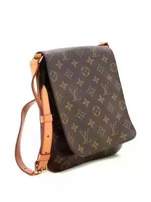LOUIS VUITTON Monogram Canvas Musette Salsa Pm Shoulder Bag - Brown