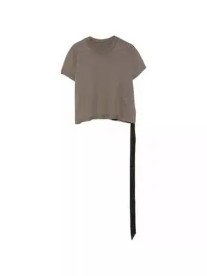 Rick Owens Cropped Raw-cut T-shirt