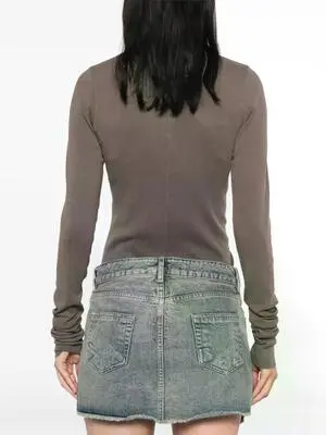 Rick Owens Denim Skirt