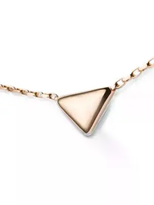 Prada Eternal Nano Triangle Pendant Necklace