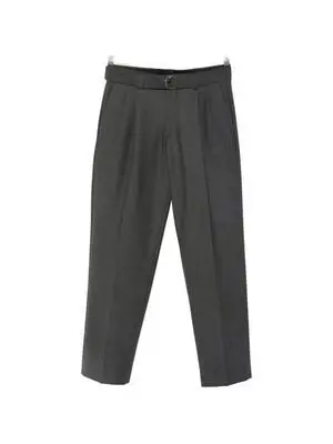 ERALDO Belted Pleated Trousers