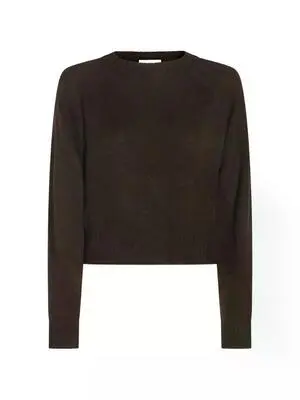 ALLUDE Raglan-sleeve Sweater